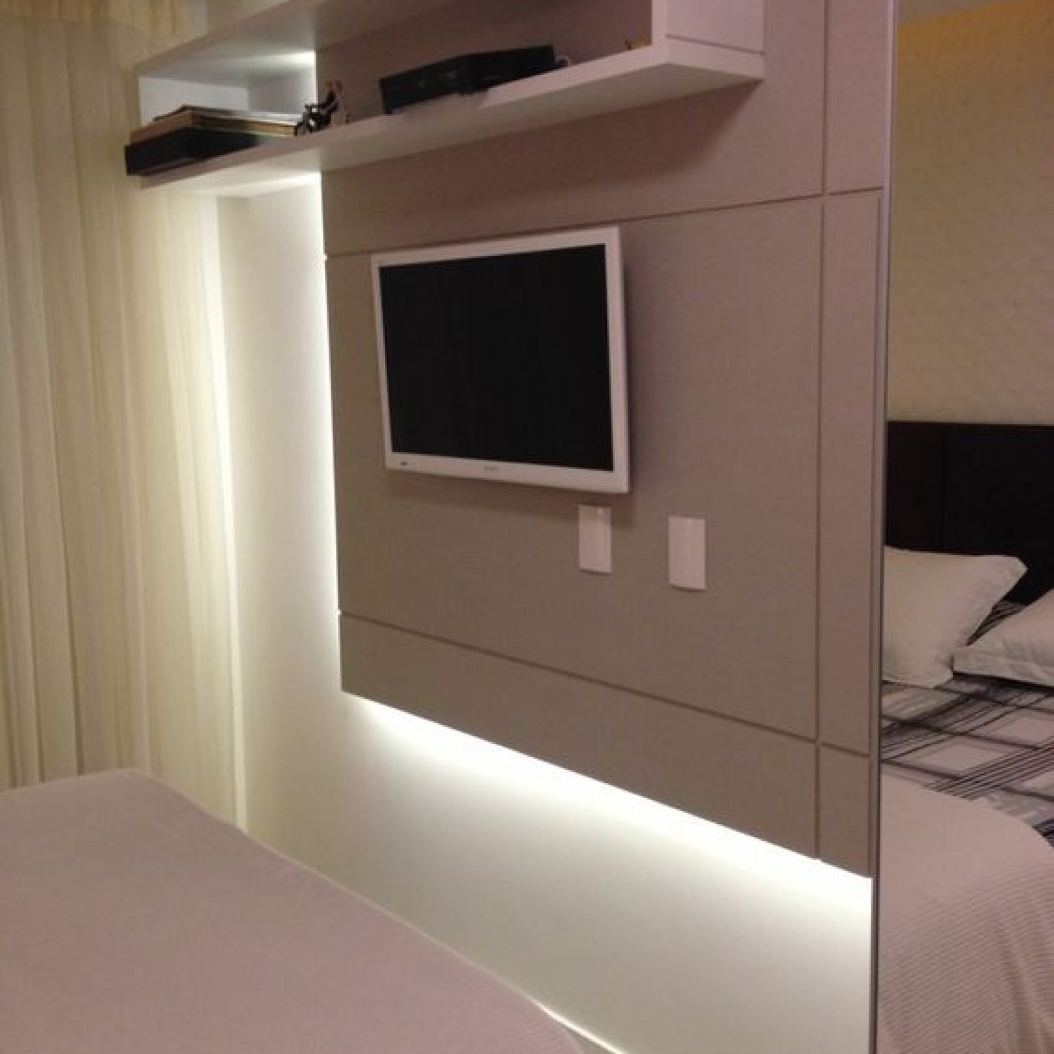 Você precisa decor » Arquivo Ideias para usar tv no quarto - Você ...