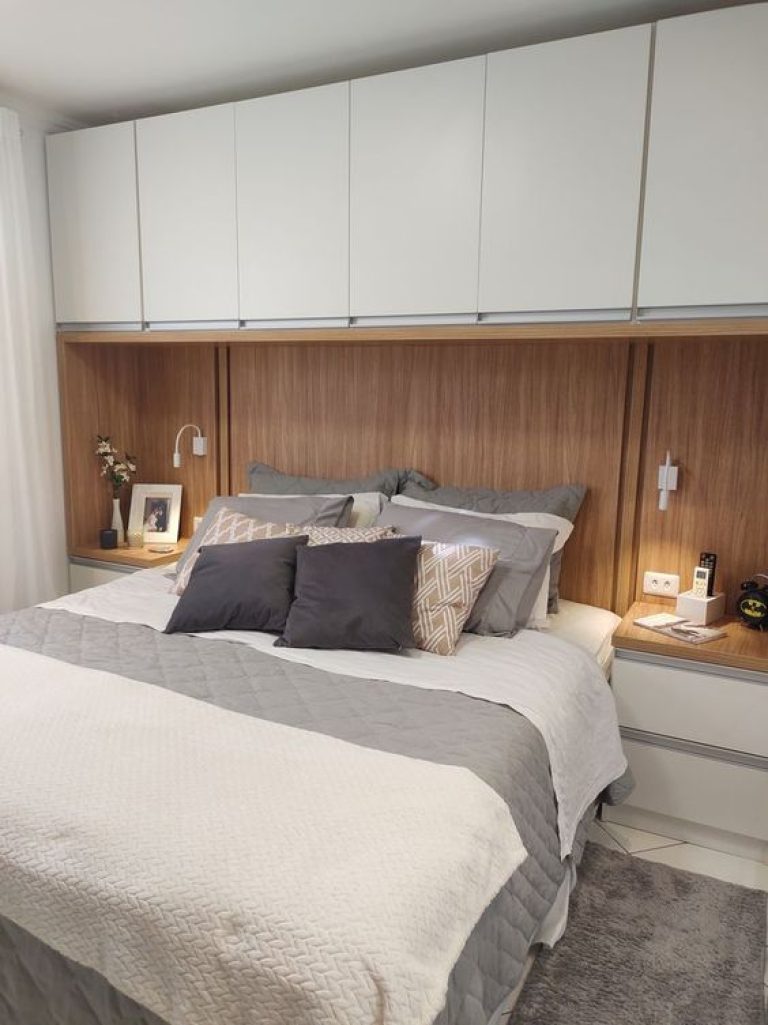 cama com armário embutido