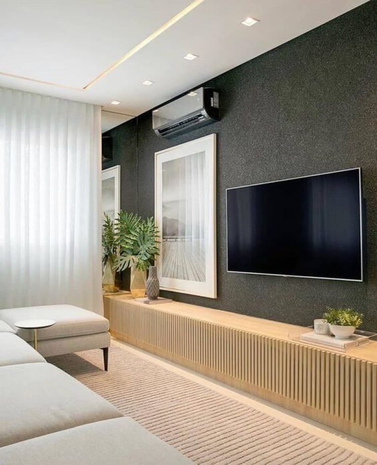 Você precisa decor » Arquivo 10 ideias para a parede da TV! - Você ...